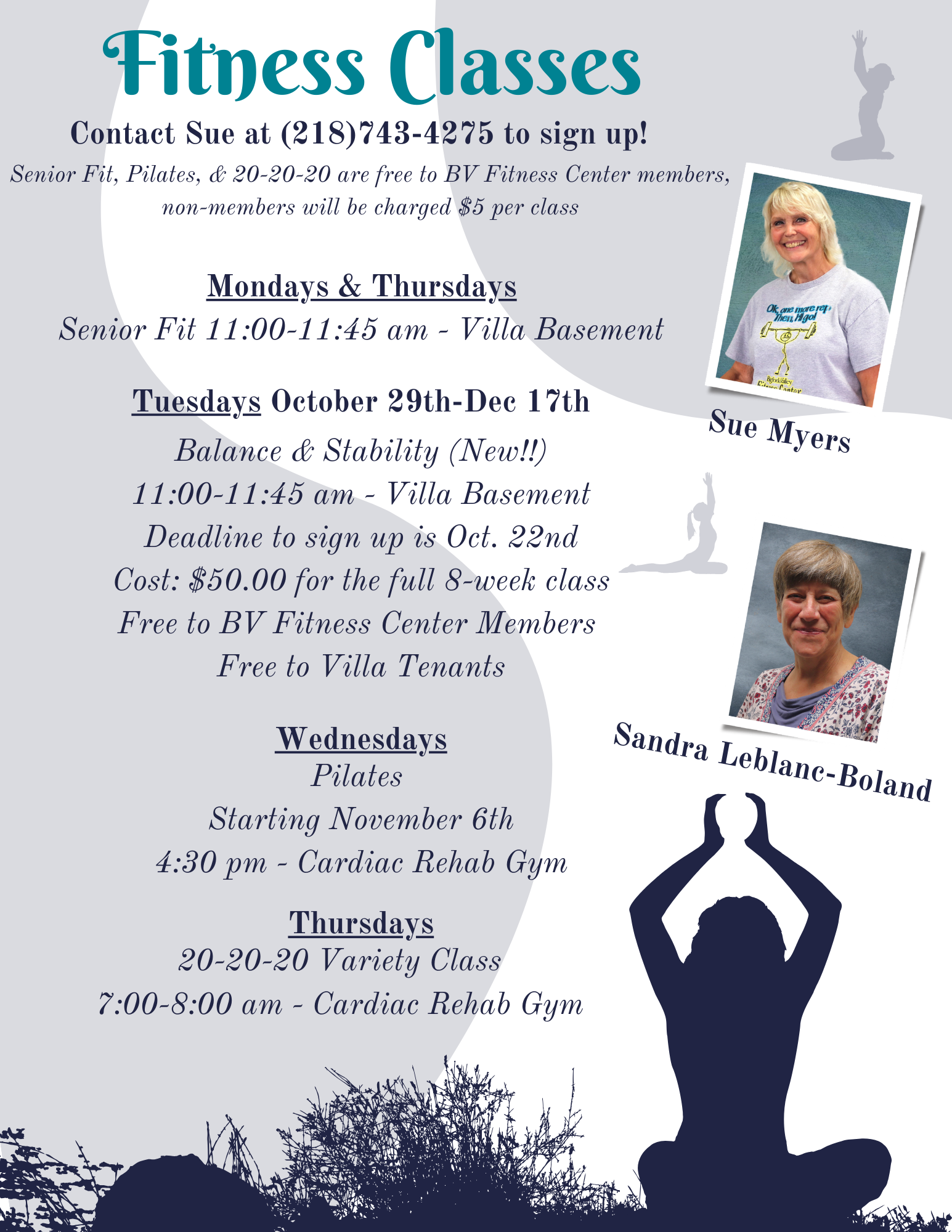 Pilates Fitness Class Resumes | Bigfork Valley Hospital