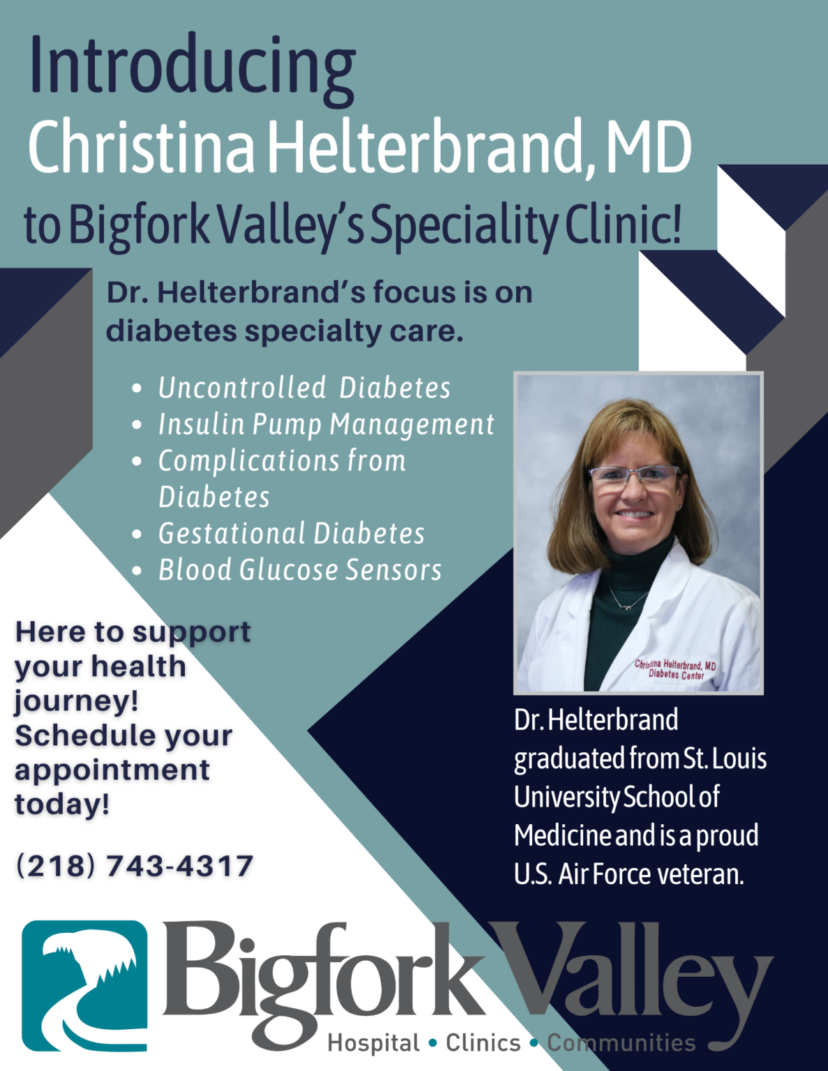 Introducing Christina Helterbrand, MD- Diabetes Specialist | Bigfork ...